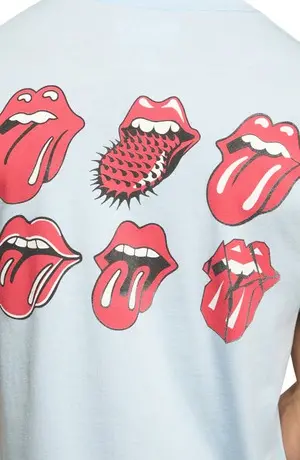 Lucky Brand Rolling Stones Tongues Graphic T-shirt