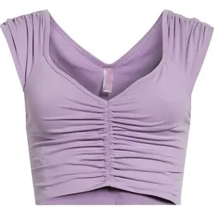Free People Free People FP Movement Breathe Deeper Crop Top Gem