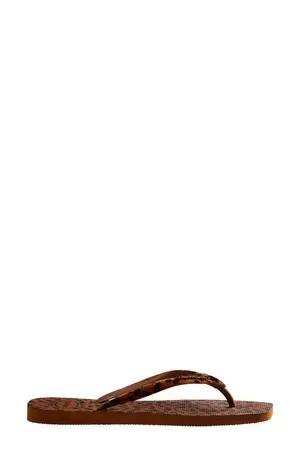 Havaianas Flocked Strap Flip Flop