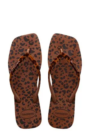 Havaianas Flocked Strap Flip Flop