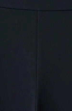 Mango Wide Leg Pants - Navy