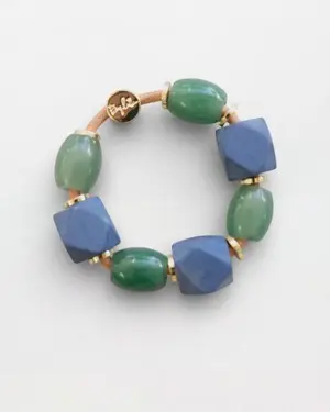 BY LILLA Apollo Capsule Bracelet Hair Tie - Jade
