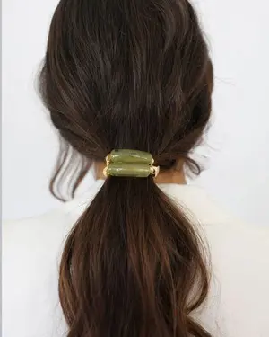 BY LILLA Champagne Capsule Bracelet Hairtie Set
