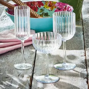 TAG Riley Acrylic All Purpose Wine Glasses Drinkware