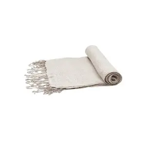 ELISABETH YORK Lucca Silk & Linen Blanket 50" X 70