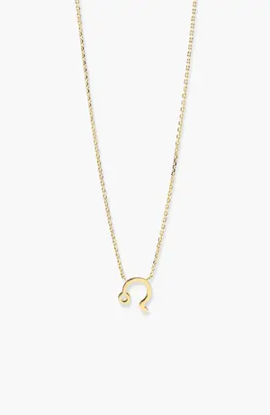 Mejuri Zodiac Sign Necklace - Leo