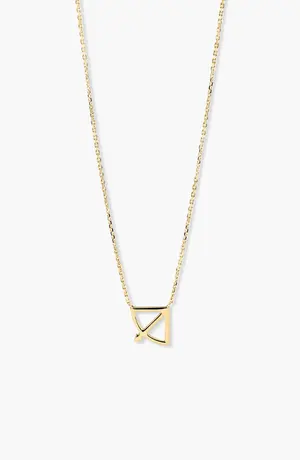 Mejuri Zodiac Sign Necklace Sagittarius