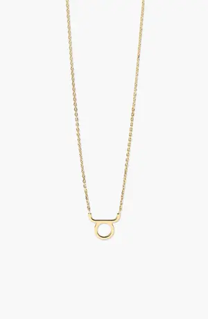 Mejuri Zodiac Sign Necklace - Taurus