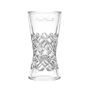 Final Touch Yarai Glass Double Cocktail Jigger