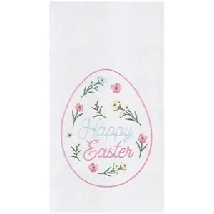 C&F HOME Floral Easter Egg 100% Cotton Handtowel