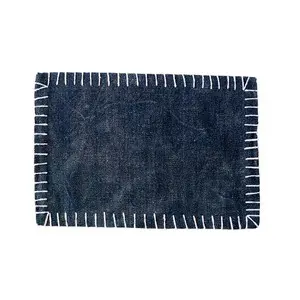Carol & Frank Carter Stitching Placemats Set Of 4 14" X 20