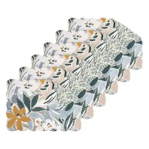 C&F HOME Joelle Set Of 6 Placemats 13" X 19