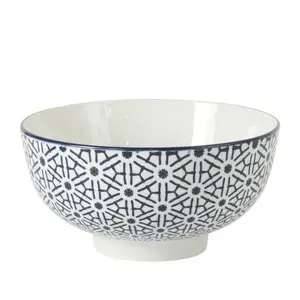 GIBSON HOME Castle Way Stoneware Serving Bowl Set