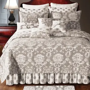 C&F HOME Providence Chain Stitch Lumbar Pillow 12" X 24