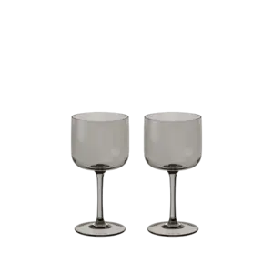 VILLEROY & BOCH Like Smoke Wine / Water Glass Pair