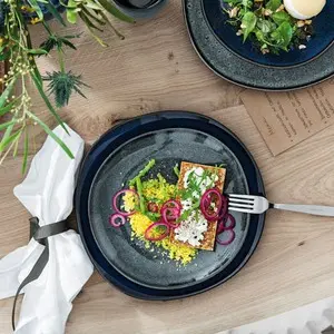 VILLEROY & BOCH Lave Gris Salad Plate - Grey