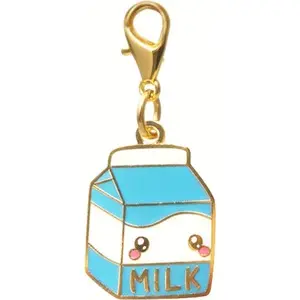 PINK PAPYRUS Pet Collar Charm - Milk