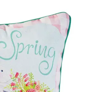 C&F HOME Hello Spring Printed Throw Pillow