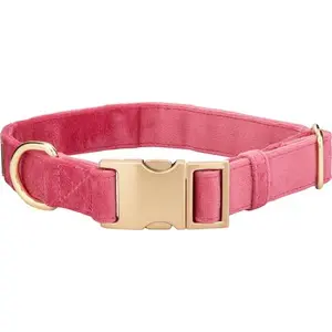 PINK PAPYRUS Dog Collar - Ella