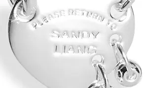 Sandy Liang Return To Sandy Pendant Necklace