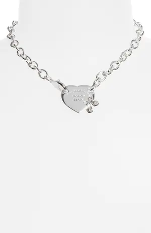 Sandy Liang Heart Pendant Necklace