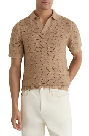 REISS Belford Polo Sweater