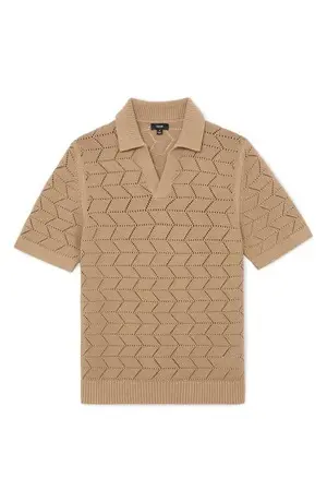 REISS Belford Polo Sweater