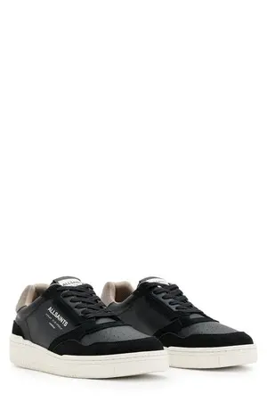 ALLSAINTS Regan Low Top Sneaker Black/grey