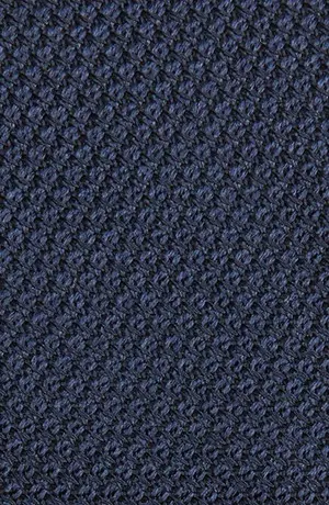 Thom Sweeney Silk Grenadine Neck Tie - Navy