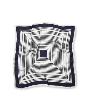 BELLE & BLOOM Labyrinth Fashion Scarf - Navy