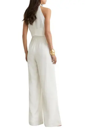 REISS Taya Wide Leg Jumpsuit