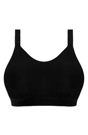 Elomi Downtime Wireless Bralette - Black