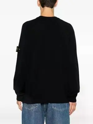Stone Island Long-sleeve Sweater - Black