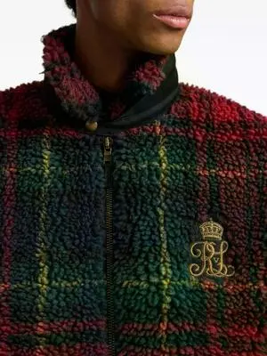 Polo Ralph Lauren Tartan Fleece Zip-up Sweater