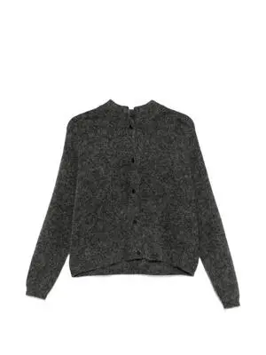 GESTUZ Alpha Button-up Cardigan - Grey