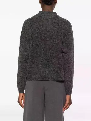 GESTUZ Alpha Button-up Cardigan - Grey
