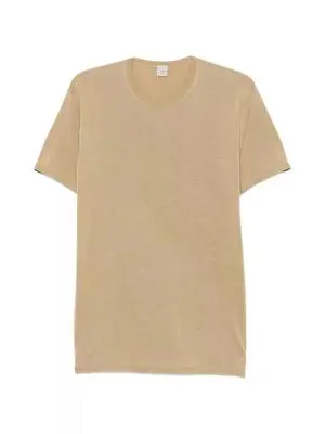 TOTEME Short-sleeved Crew Neck T-shirt - Neutrals