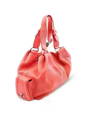 BVLGARI Coral Leather Leoni Handbag