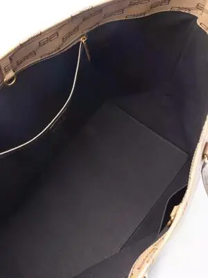Balenciaga Bb Monogram Tote Bag - Neutrals