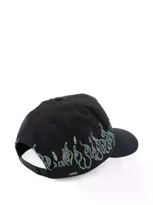 Amiri Embroidered Baseball Cap - Black