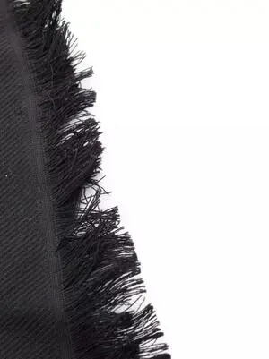 LOUIS VUITTON 2010s Monogram Fringed Shawl