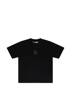 SP5DER Rhinestone-embellishment T-shirt