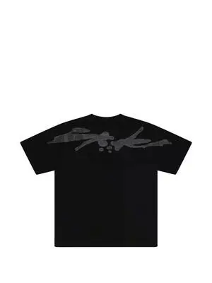 SP5DER Rhinestone-embellishment T-shirt