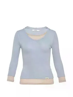 GLOWNY Layered Design Hoodie