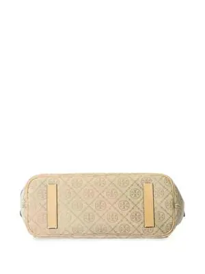 Tory Burch T Monogram Jacquard Zip Tote Bag - Neutrals