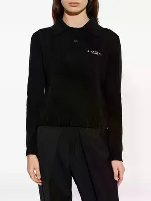 Givenchy Embroidered Logo Polo Top
