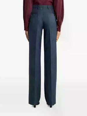 Etro Wool Jacquard Paisley Trousers