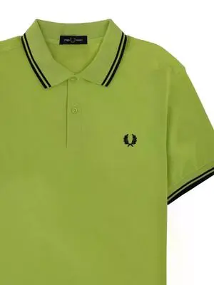 Fred Perry The Twin Tipped Polo Shirt - Green