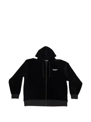 SINCLAIR Zip-up Velour Sweatshirt