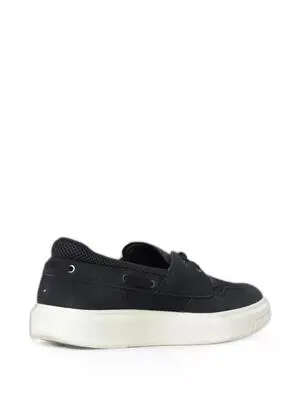 Armani Exchange Suede Boat Shoes